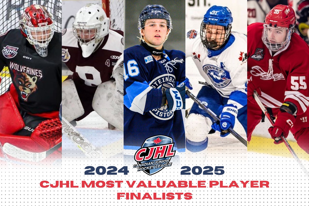 CJHL announces 2024-25 MVP finalists | Canadian Junior Hockey League